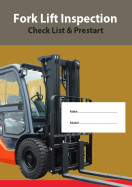 Chemical Application Spray Log Book A4 (Pre-printed)