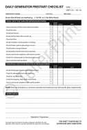 Chemical Application Spray Log Book A4 (Pre-printed)