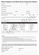 Chemical Application Spray Log Book A4 (Pre-printed)