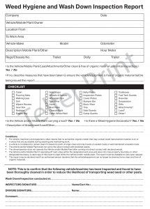 Chemical Application Spray Log Book A4 (Pre-printed)